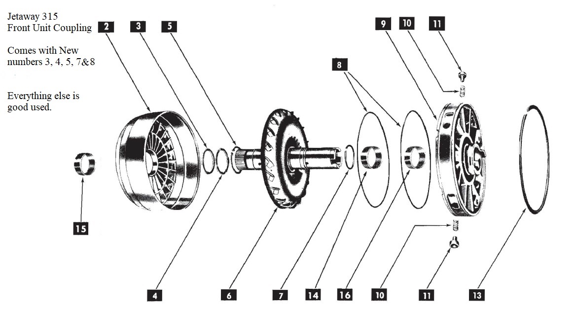 GM Jetawauy 315 transmission